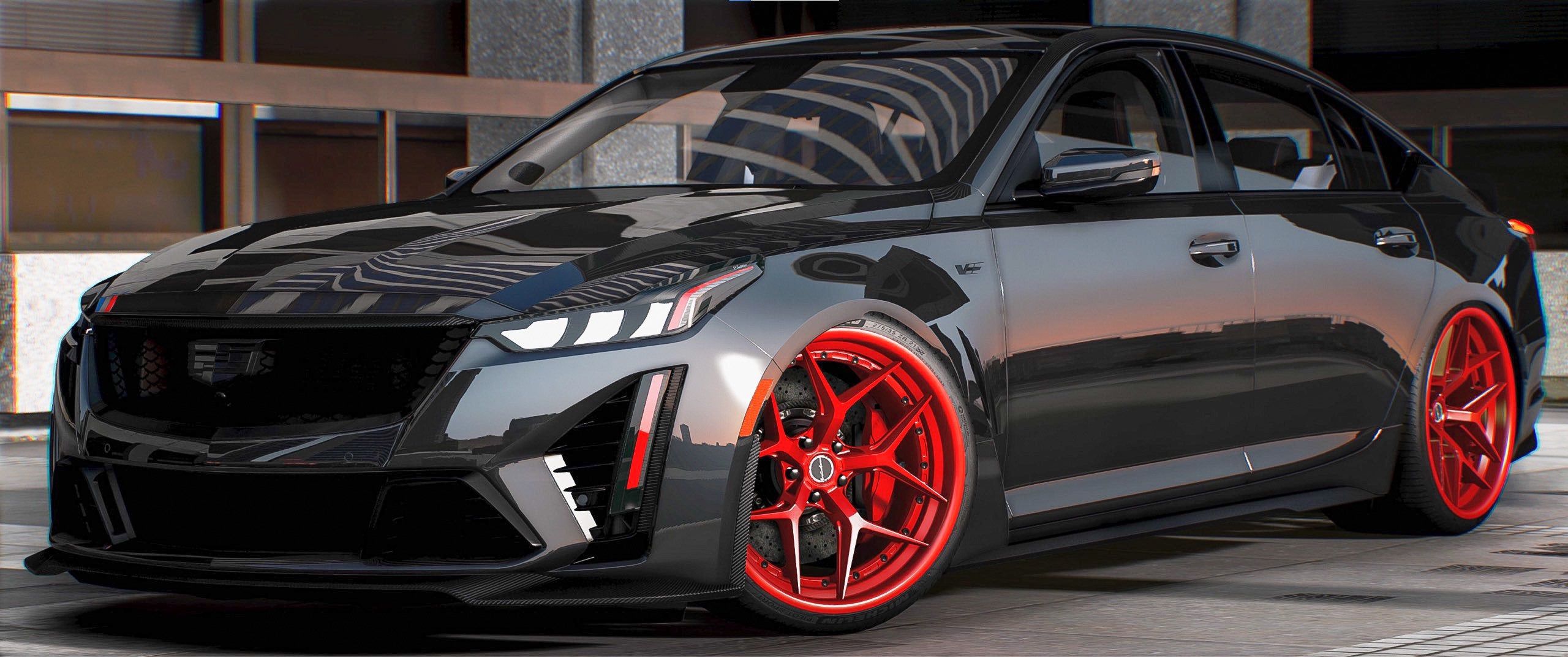 Custom Cadillac CT5V – AIO Cars FiveM