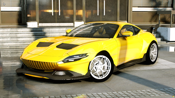 (Debadged) 2021 Ferrari Roma Magnus Widebody – AIO Cars FiveM