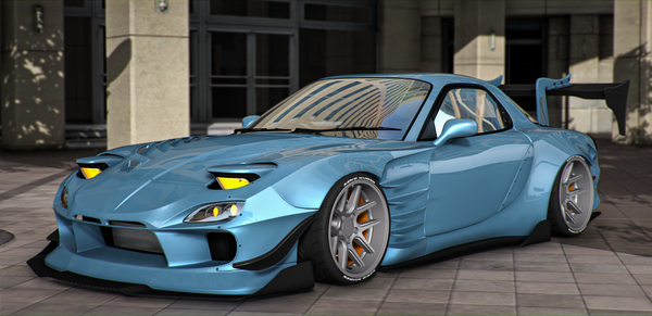 (Debadged) Mazda RX7 Custom V2 – AIO Cars FiveM