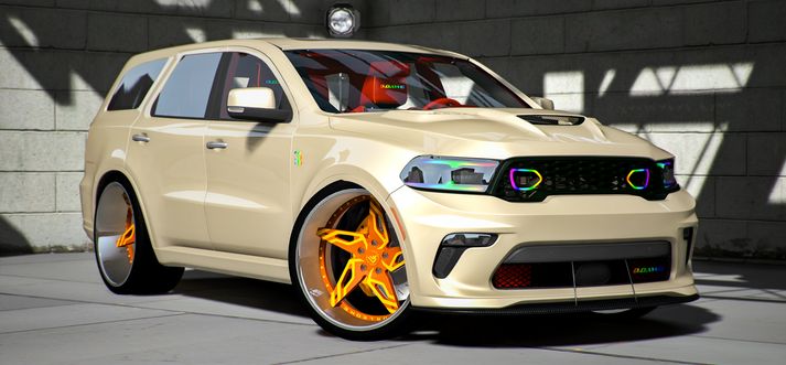 (Debadged) Dodge Durango RGB Lights – AIO Cars FiveM