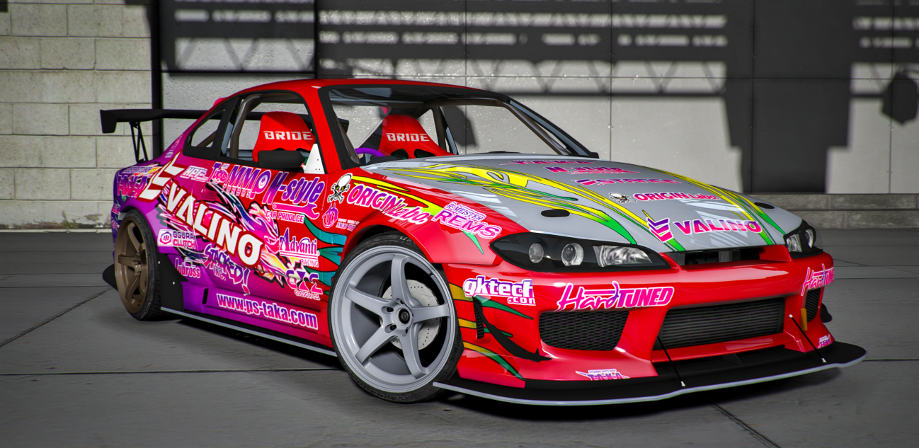 Nissan Silvia S15 Naoki (Tuning + 3 Liveries) – AIO Cars FiveM