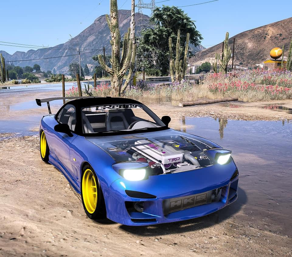 Mazda RX-7 Custom 2JZ Swapped – AIO Cars FiveM