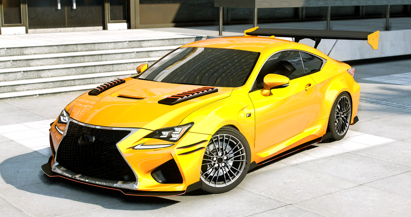 (Debadged) Lexus RCF SS Kit – AIO Cars FiveM