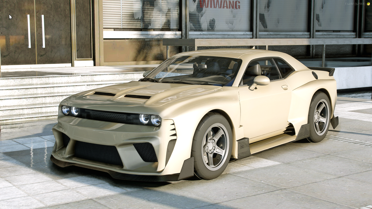 (Debadged) Dodge Demon Hycade – AIO Cars FiveM