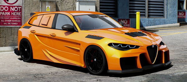 Alfa Romeo Giulia Touring Abflug – AIO Cars FiveM