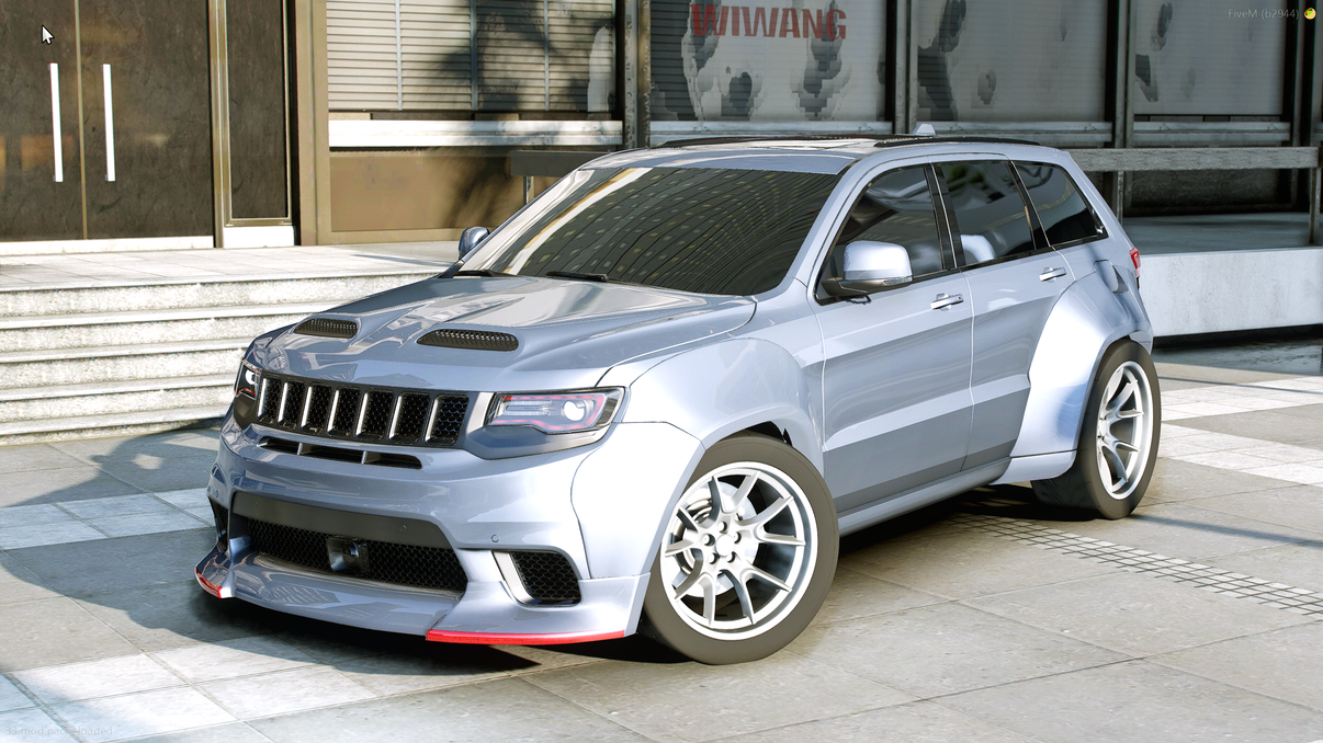 (Debadged) Jeep Trackhawk Widebody Redeye – AIO Cars FiveM