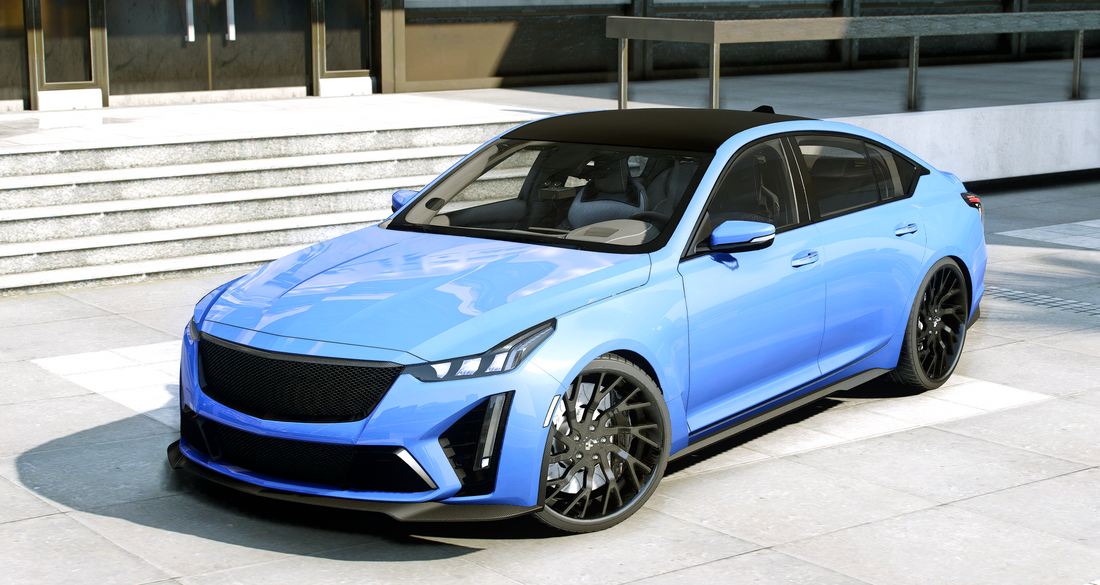 (Debadged) Custom 2022 Cadillac CT5 Black Wing – AIO Cars FiveM