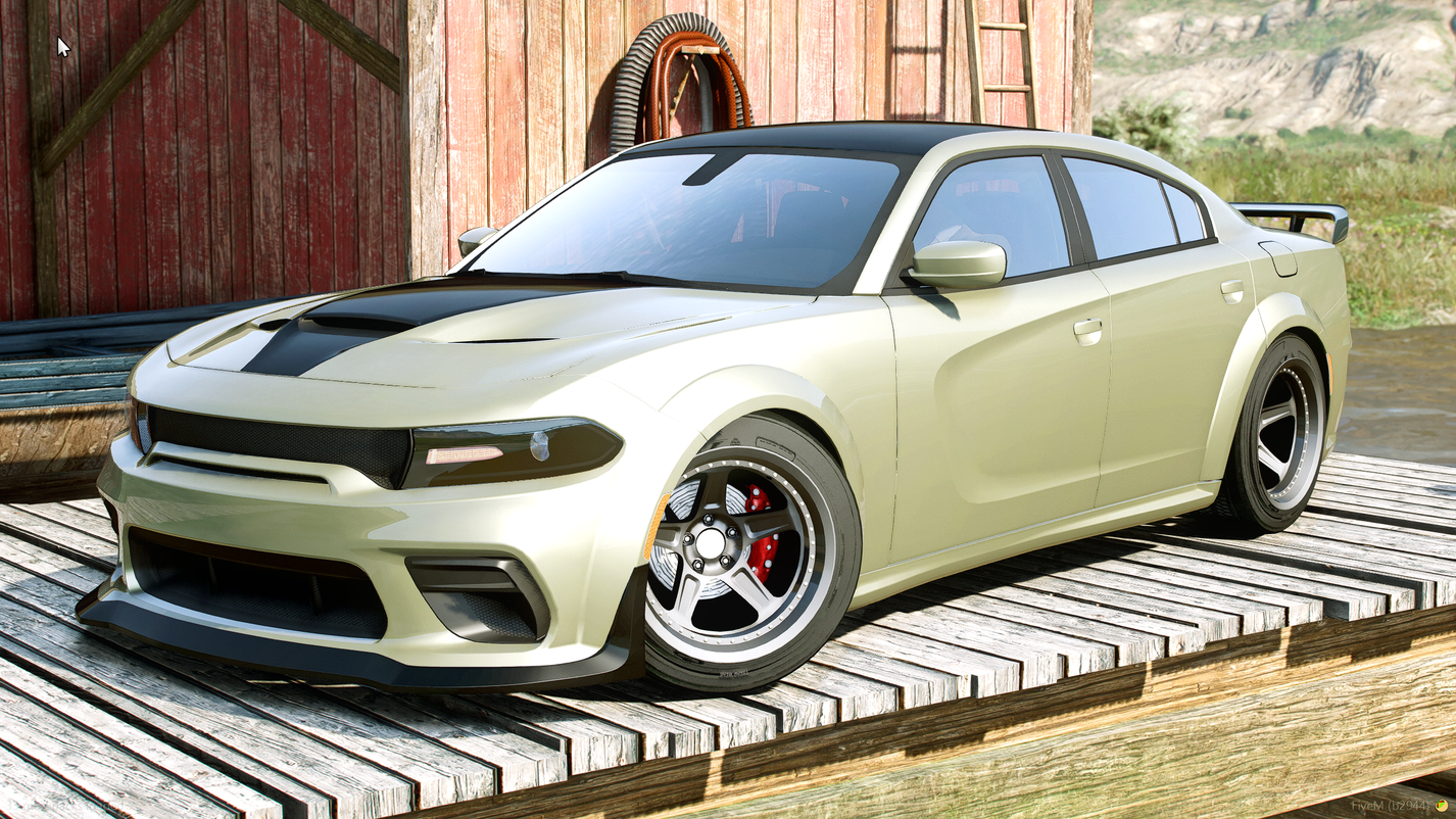(Debadged) Dodge Charger Facelift – AIO Cars FiveM
