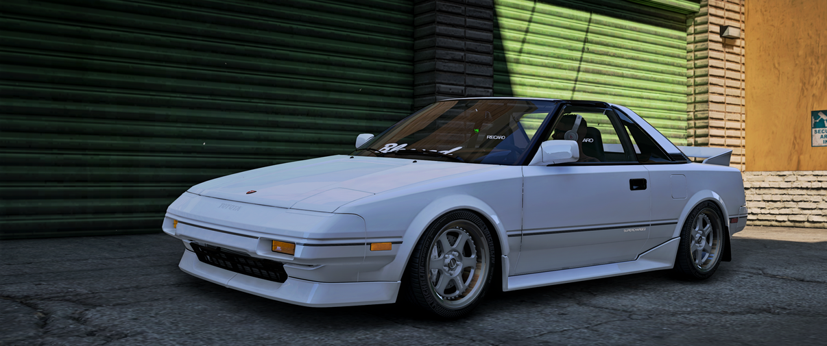 Toyota MR2 1989 Animated Audio Player – AIO Cars FiveM