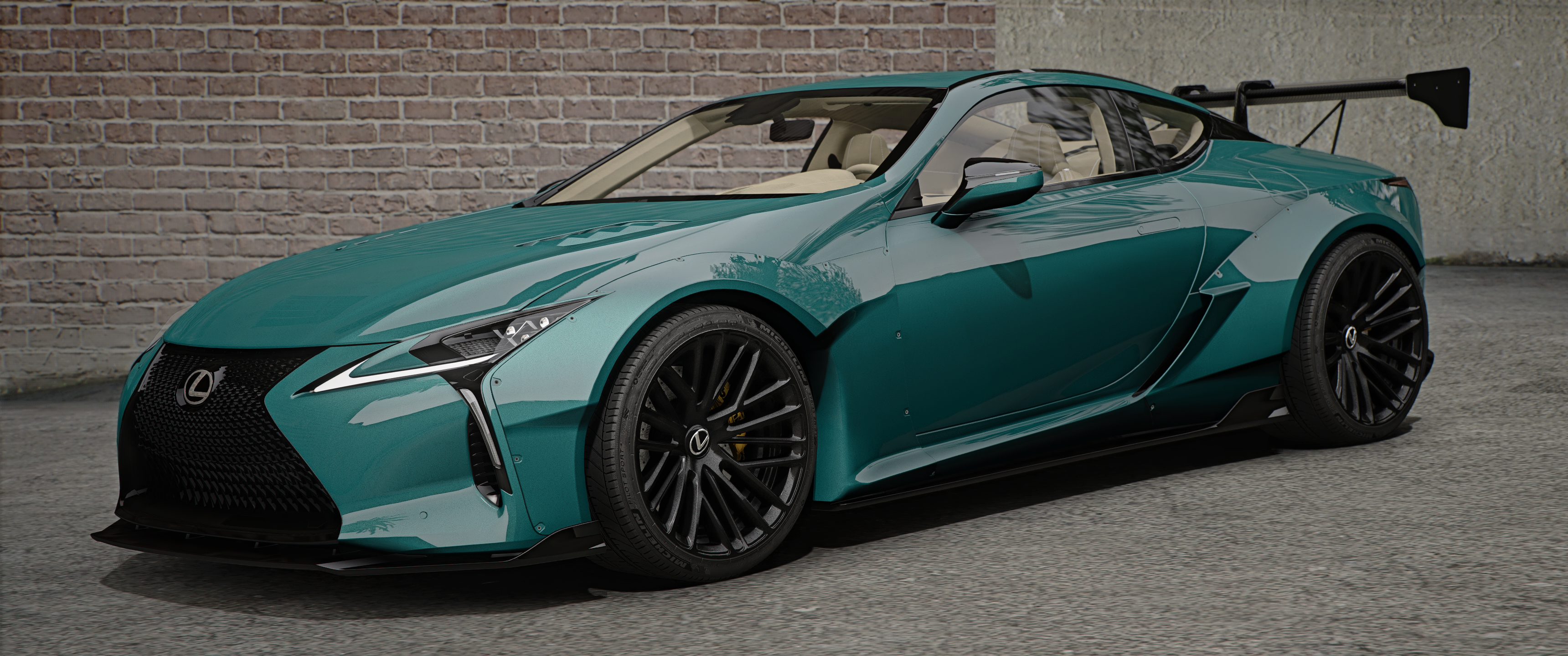 Lexus LC500 Liberty Walk – AIO Cars FiveM
