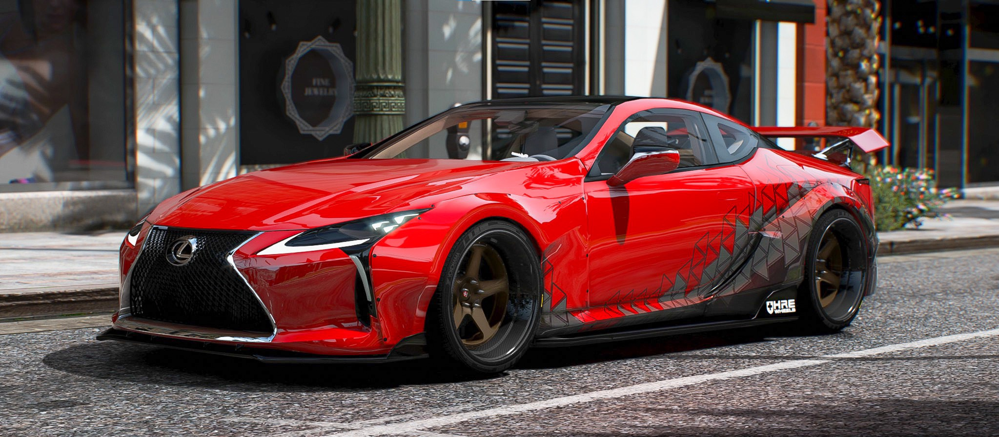 Lexus LC500 Liberty Walk – AIO Cars FiveM