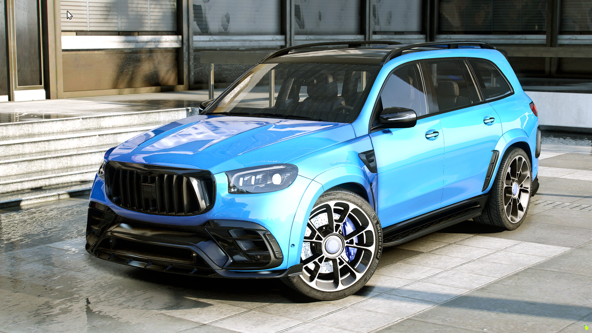 (Debadged) 2021 Mercedes Benz GLS Mansory P850 – AIO Cars FiveM