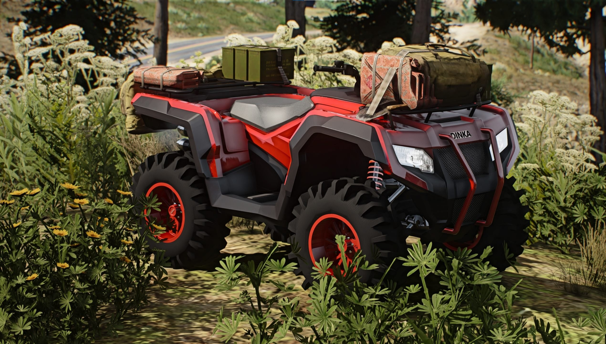 Lifted Dinka Quad (ATV) – AIO Cars FiveM