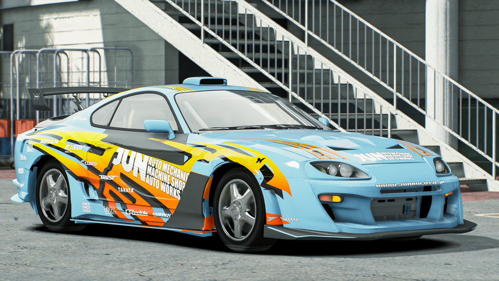 Toyota Supra Mk4 (200 Tuning Parts + 18 Liveries)` – AIO Cars FiveM