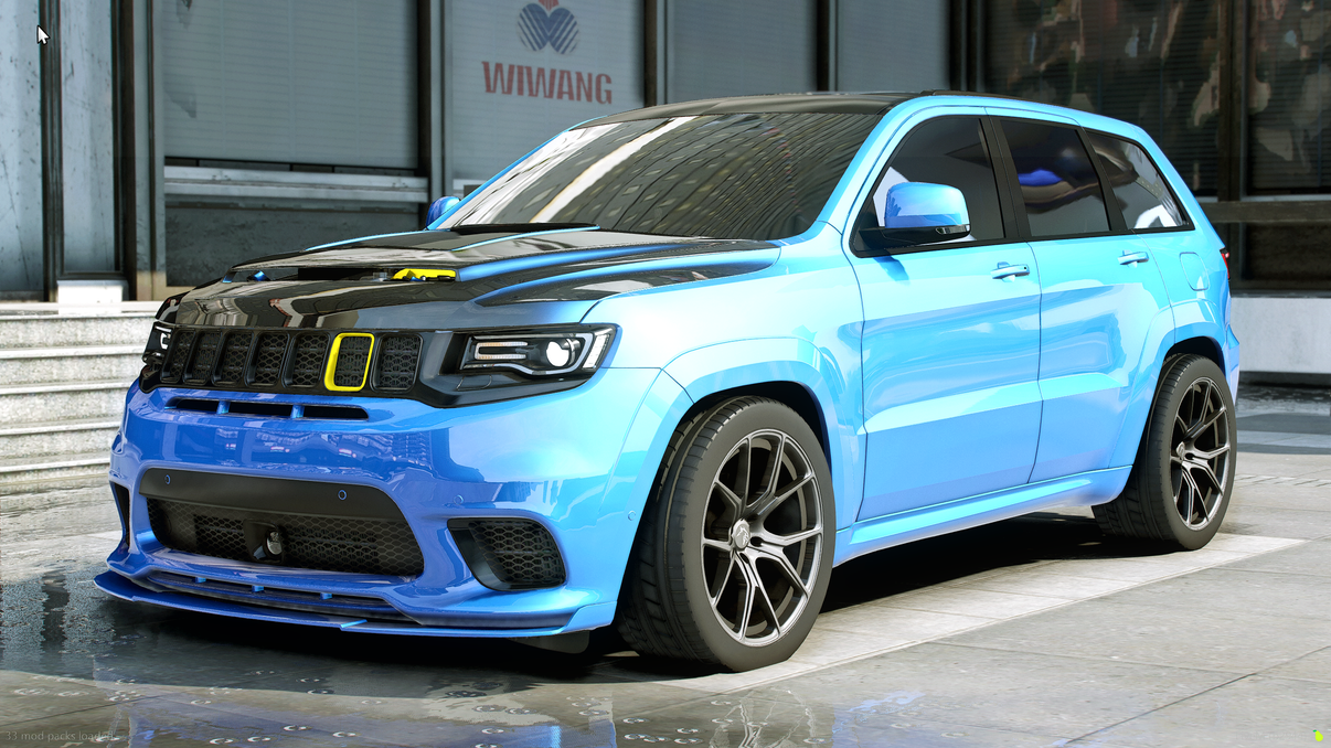 (Debadged) Jeep Trackhawk Demon – AIO Cars FiveM