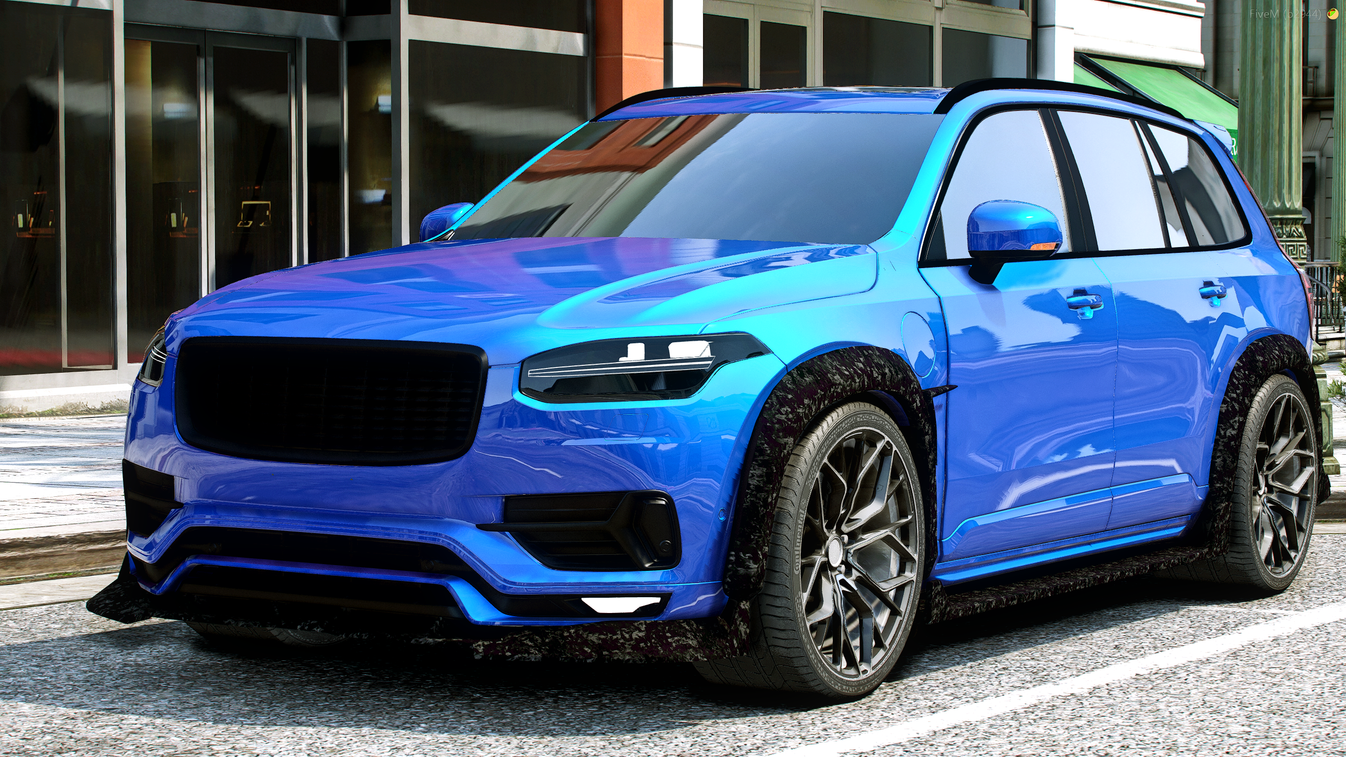 (Debadged) Volvo Xc90 T8 Widebody – AIO Cars FiveM