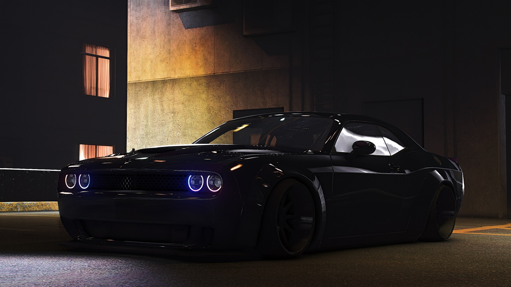 Dodge Challenger WideBody Hellcat – AIO Cars FiveM