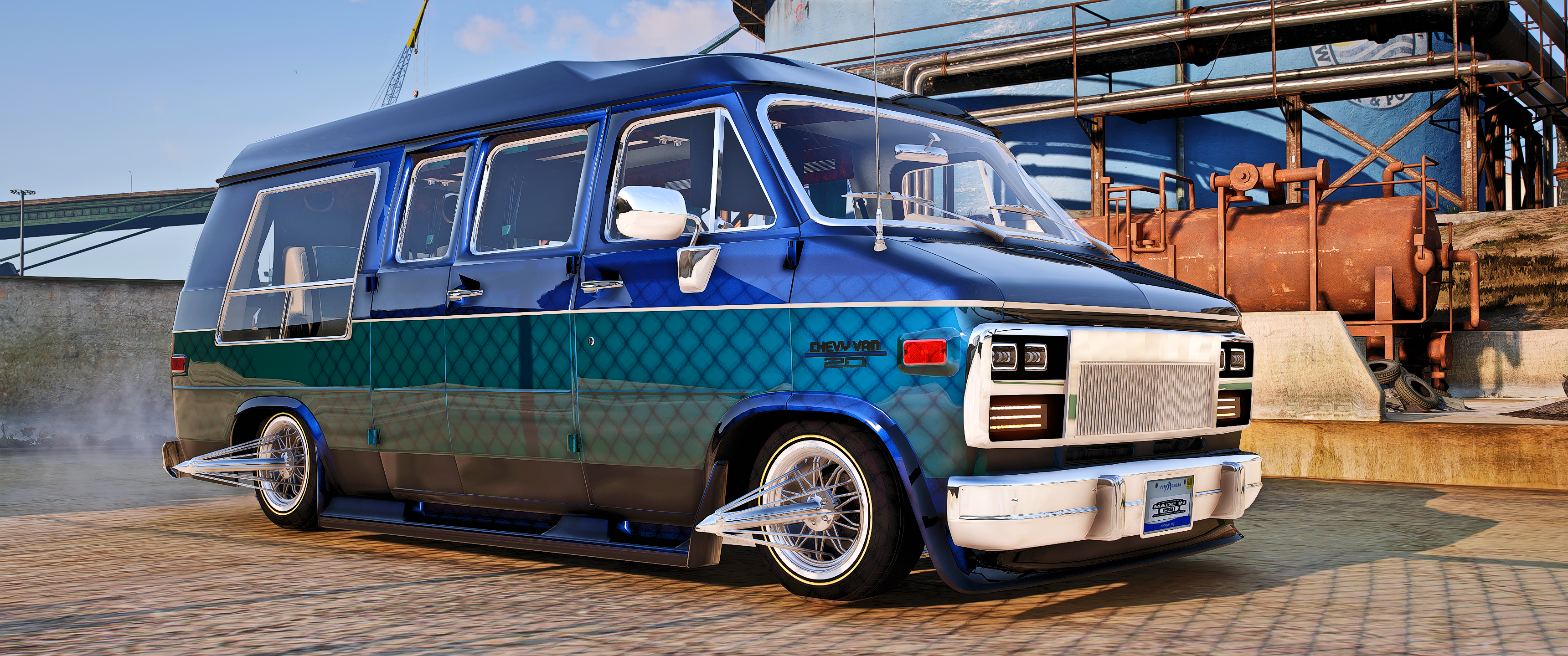 Chevy Van g20 Slab – AIO Cars FiveM
