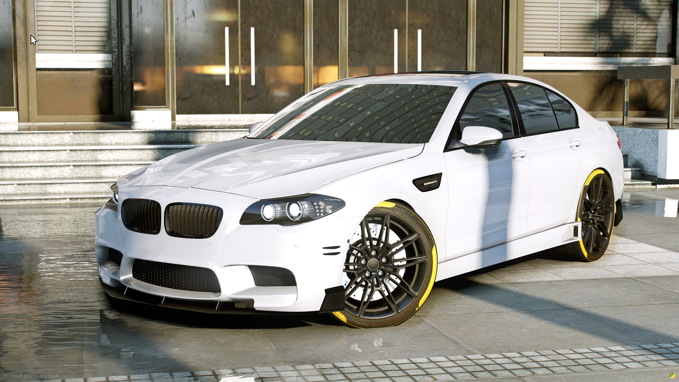 (Debadged) BMW M5 F10 Bodykit – AIO Cars FiveM