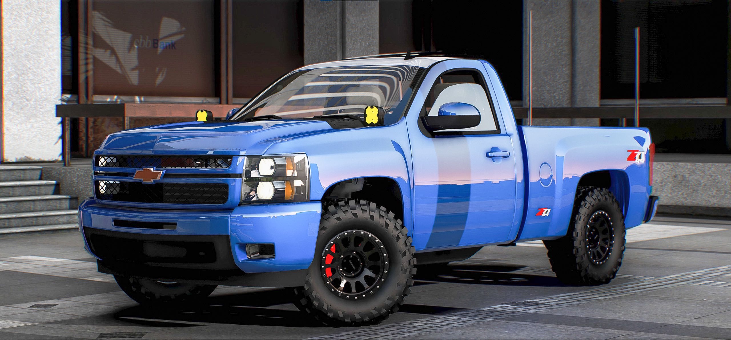 Chevrolet Silverado Z71 2011 2 Door – AIO Cars FiveM