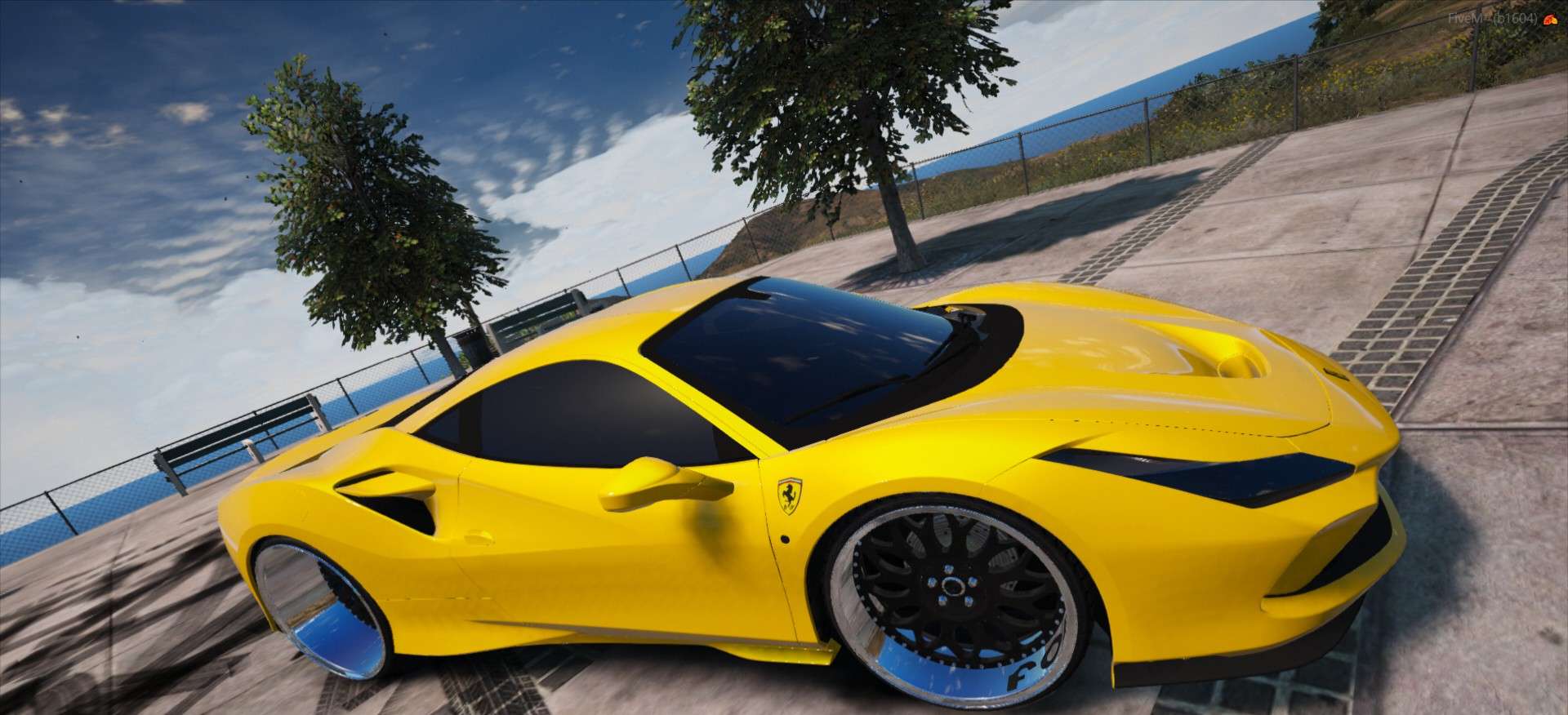 Custom Ferrari 488 On Forgiatos – AIO Cars FiveM