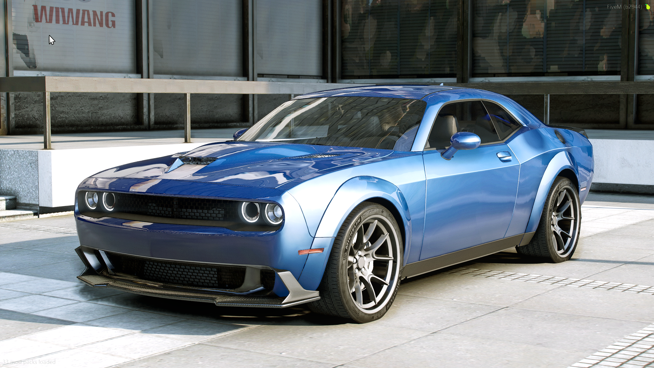 (Debadged) 2024 Dodge Ghoul Challenger – AIO Cars FiveM