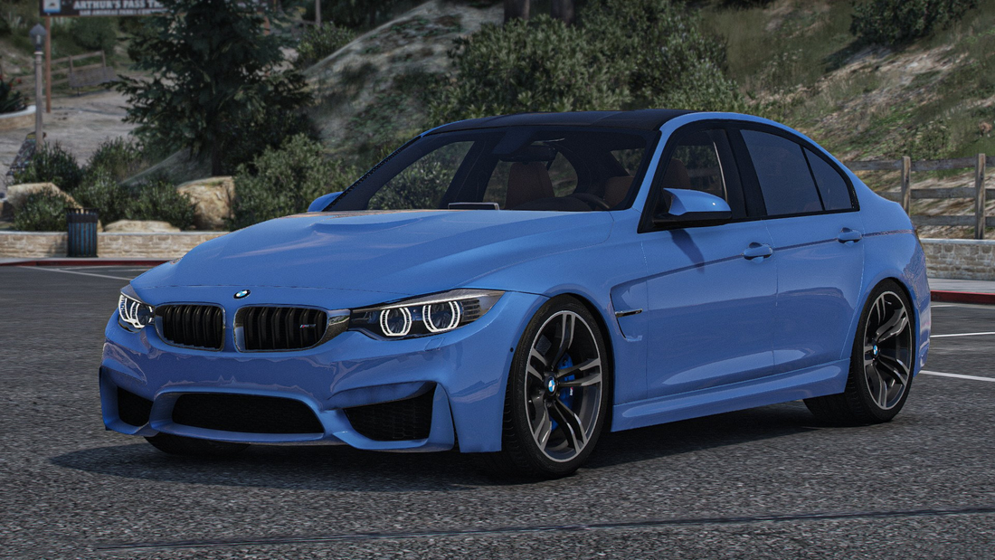 (Badged/Debadged) BMW M3 F80 2016 (Tuning Parts) – AIO Cars FiveM