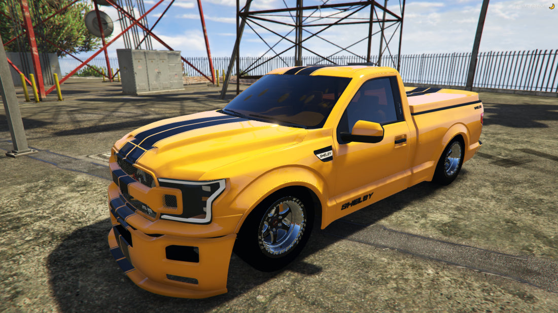 Custom Twin Turbo Shelby Ford F150 – AIO Cars FiveM