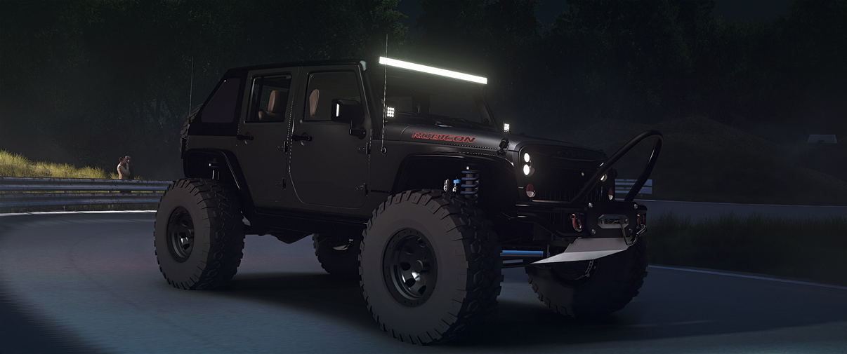 Jeep Wrangler Rubicon – AIO Cars FiveM