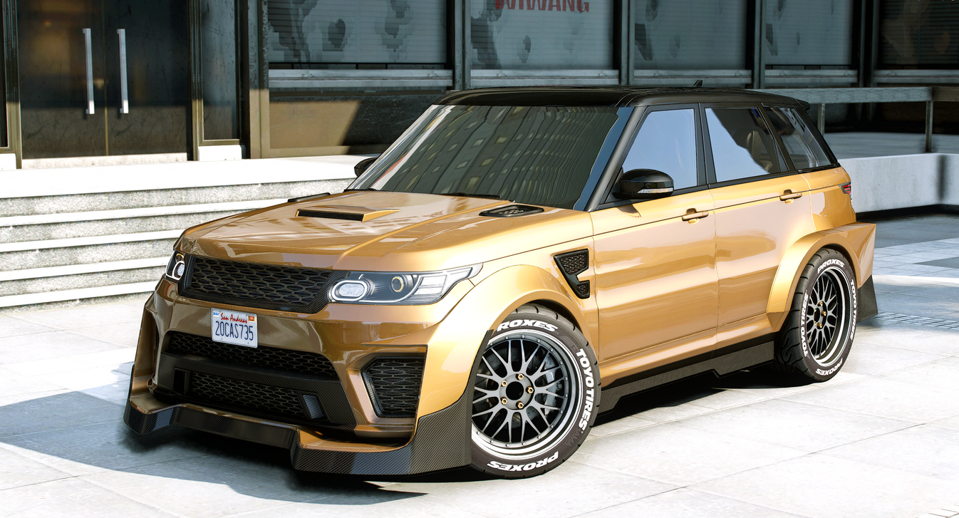(Debadged) Range Rover Hycade Edition – AIO Cars FiveM