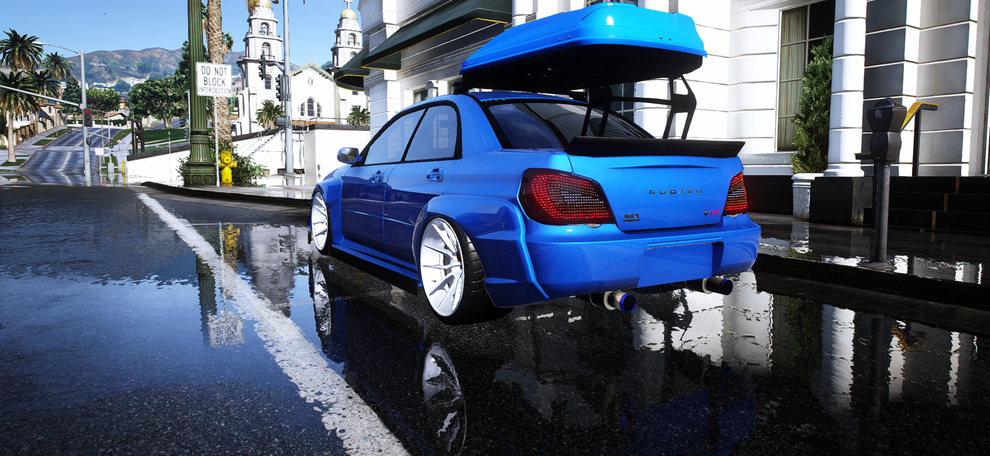 Custom Subaru WRX (5 Seater + Removeable Roof Box) – AIO Cars FiveM