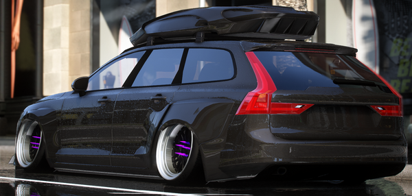Volvo V90 Widebody Stanced 6 Seater – AIO Cars FiveM