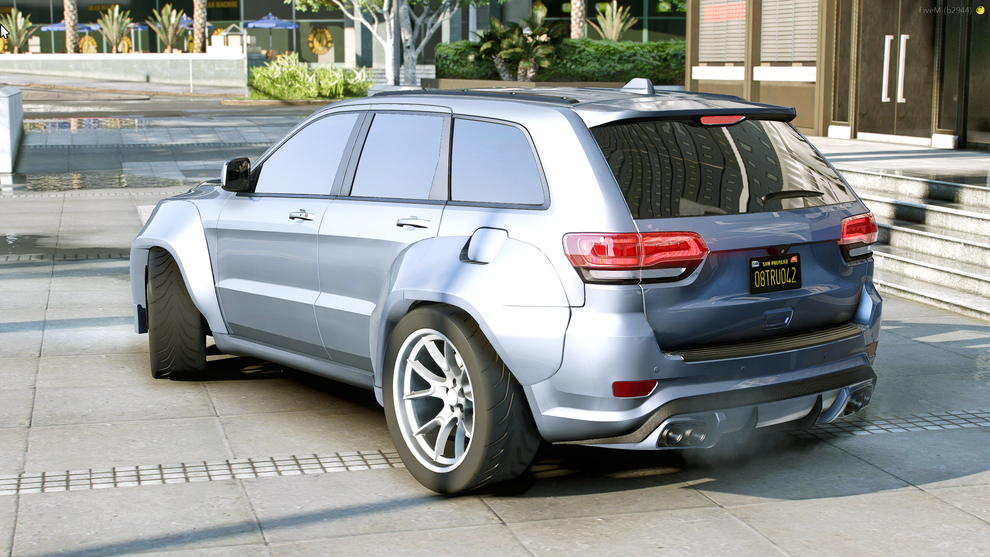 (Debadged) Jeep Trackhawk Widebody Redeye – AIO Cars FiveM