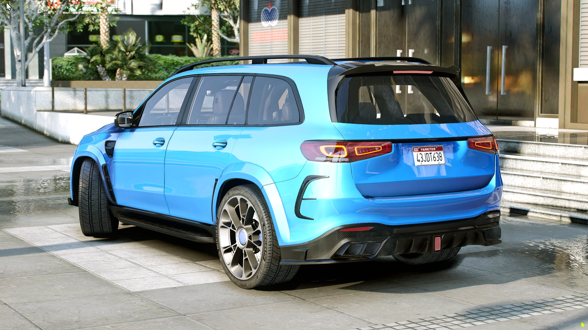 (Debadged) 2021 Mercedes Benz GLS Mansory P850 – AIO Cars FiveM