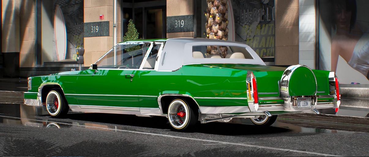 Cadillac Fleetwood Lowrider – AIO Cars FiveM