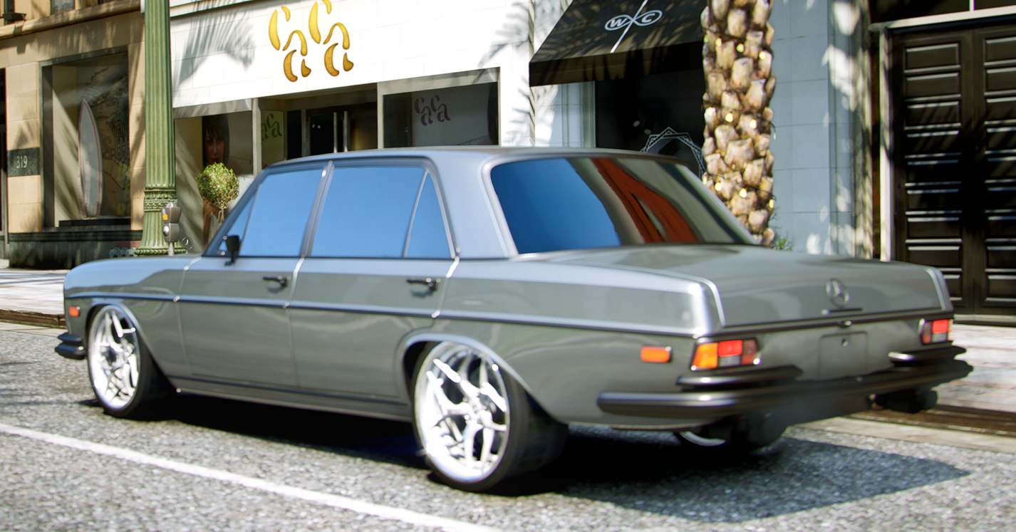 Mercedes w108 AMG Swapped 5 Seater – AIO Cars FiveM