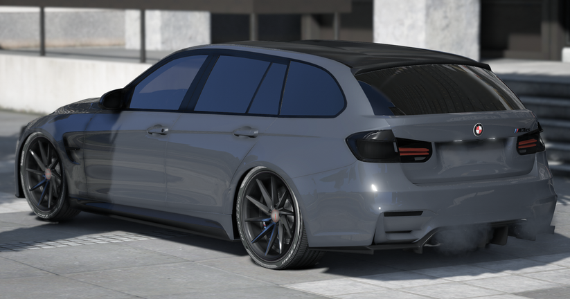 BMW M3 CS Touring Red Badge Edition (6 Seater) – AIO Cars FiveM