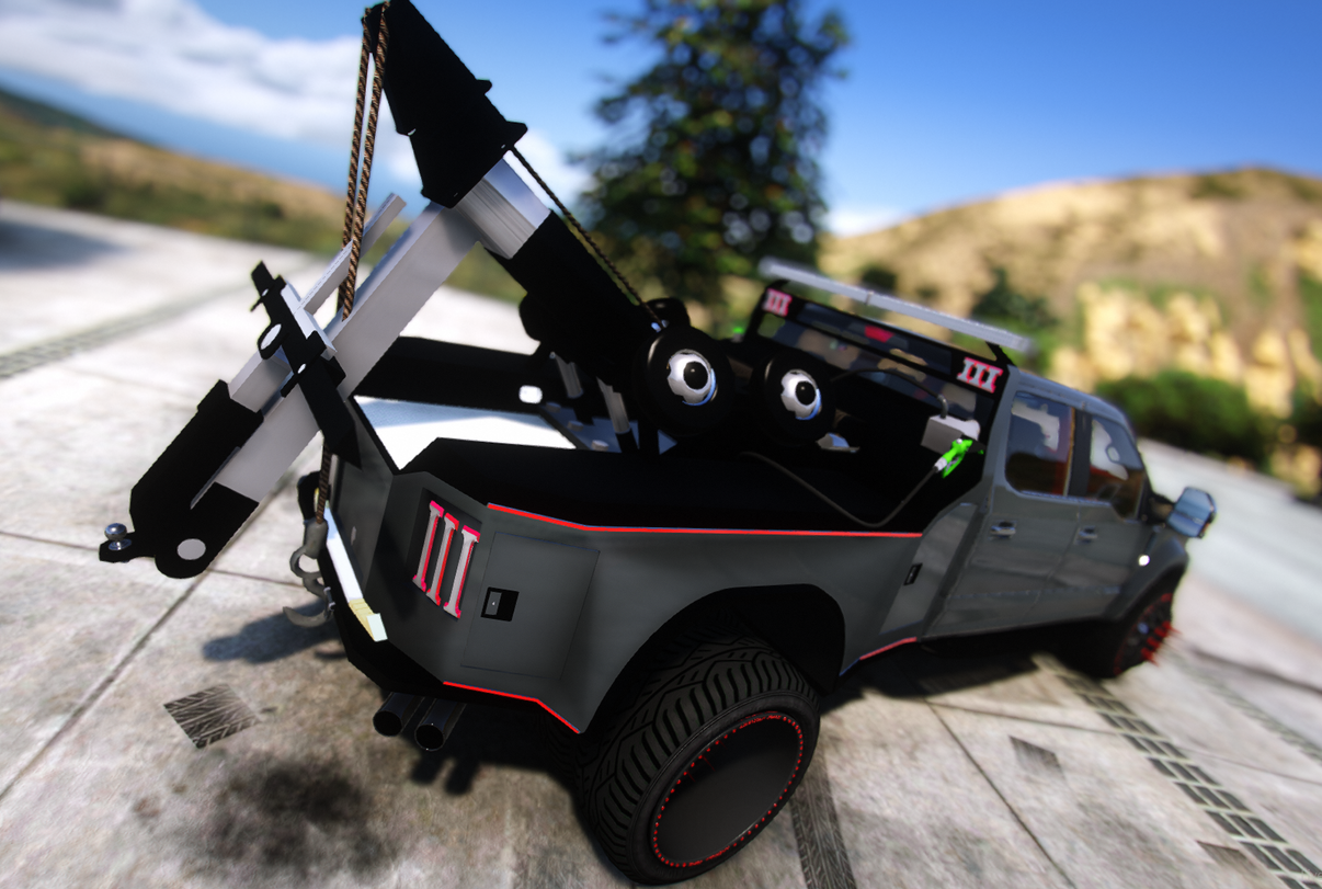Custom Ford F450 Tow Truck – AIO Cars FiveM