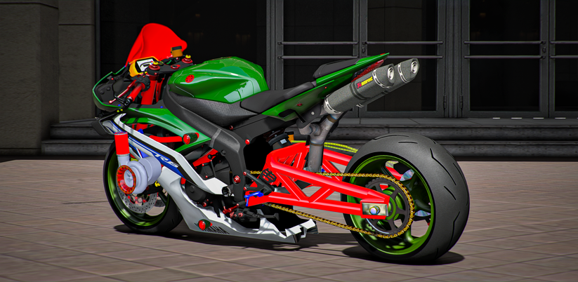 Yamaha R6 Drag Glow – AIO Cars FiveM