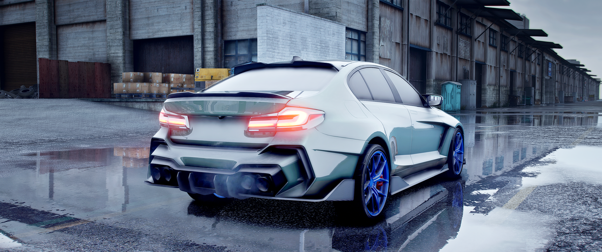 (Debadged) BMW M5 Competition Hycade – AIO Cars FiveM