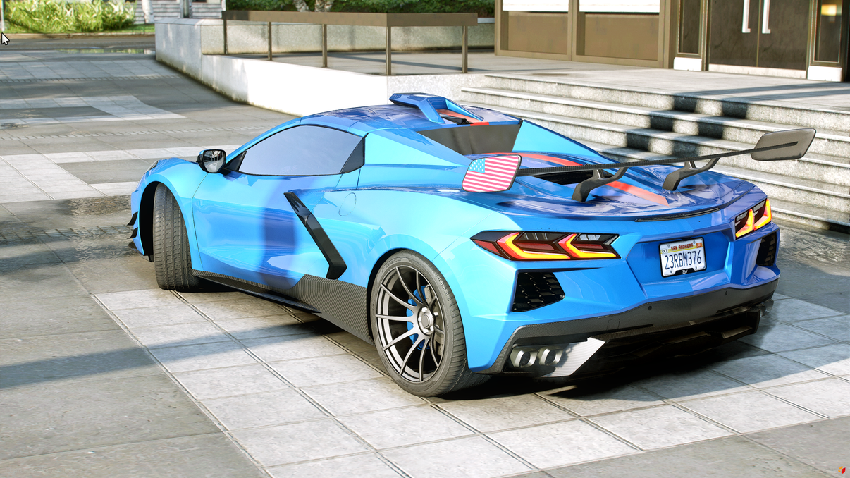 (Debadged) Custom 2023 Chevrolet Corvette C8 1200HP Hennessey Performa ...