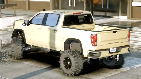 (Debadged) GMC Sierra Off-Road – AIO Cars FiveM