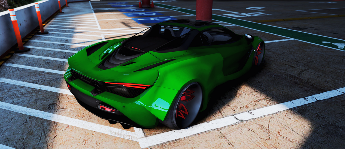 Custom Tuned Widebody McLaren 720s On Forgiatos – AIO Cars FiveM