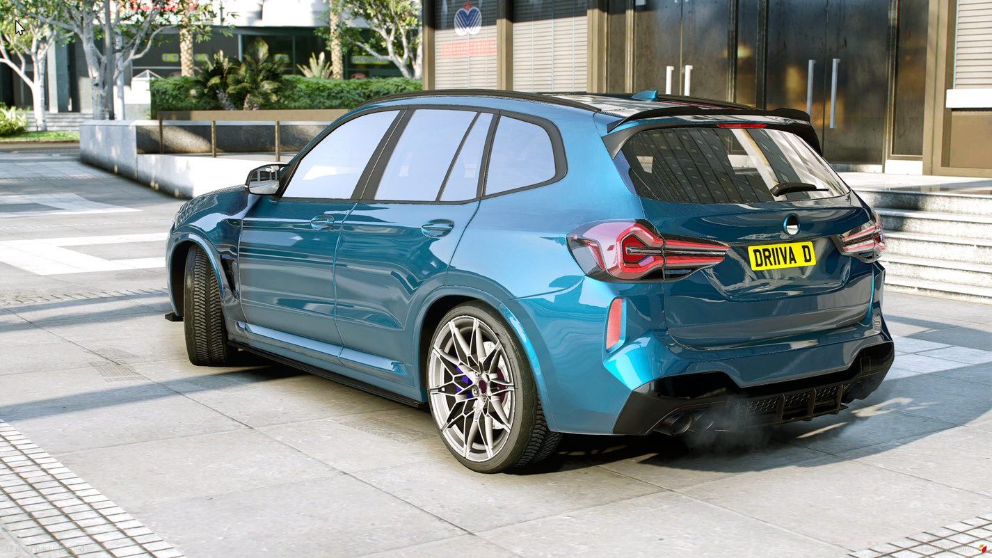 (Debadged) BMW X3M Competition (Driva Dave Spec) – AIO Cars FiveM
