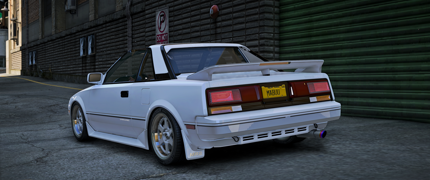 Toyota MR2 1989 Animated Audio Player – AIO Cars FiveM