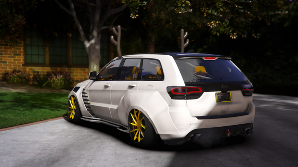(Debadged) Widebody Jeep Trackhawk – AIO Cars FiveM
