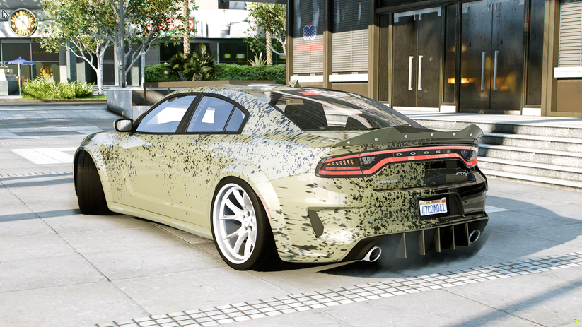 Custom Widebody Dodge Charger SRT Hellcat (Liveries) – AIO Cars FiveM