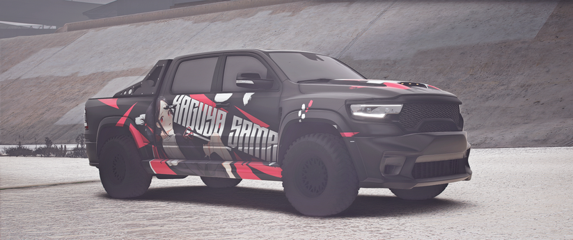 (Debadged) Dodge Ram TRX Hellram + Liveries – AIO Cars FiveM