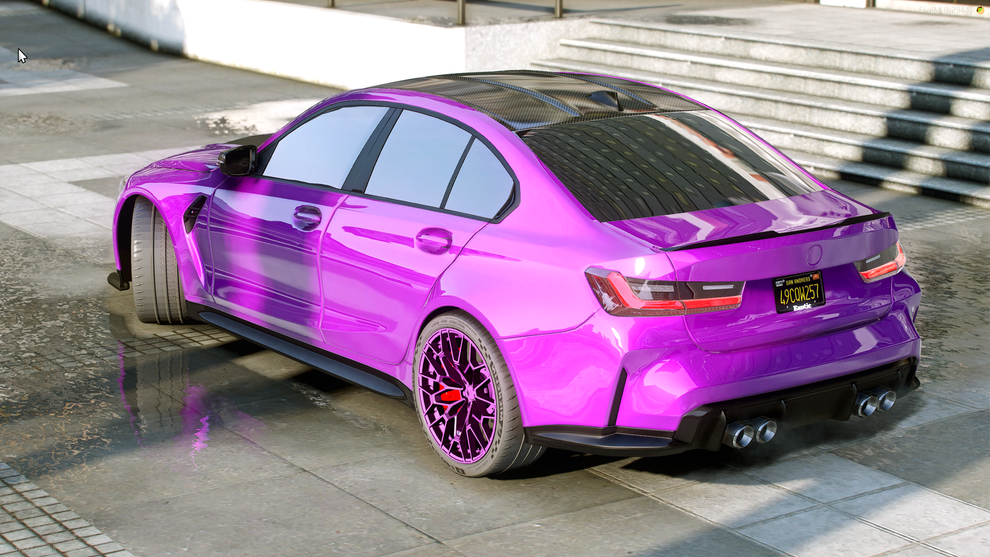 (Debadged) BMW M3CS G80 Custom – AIO Cars FiveM