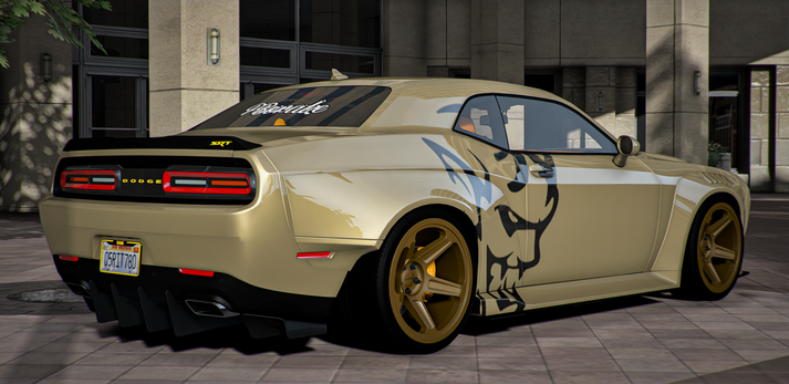 Dodge Challenger SRT Widebody Pancake Edition – AIO Cars FiveM